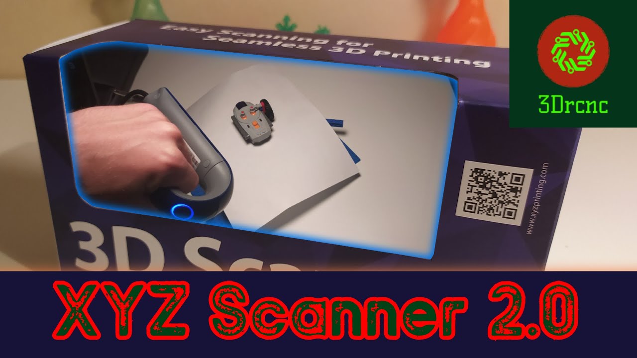 XYZ Printing 3d Scanner 2.0 Test and Tutorial - YouTube