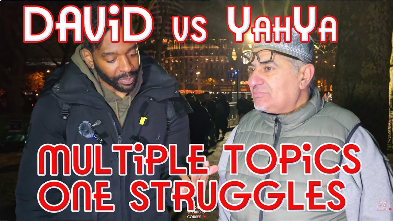 Yahya Put on the Spot by David — Islam vs Christianity at Speakers ...