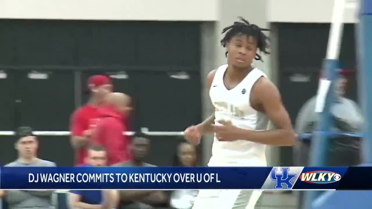 Top 2023 basketball recruit DJ Wagner commits to Kentucky - YouTube