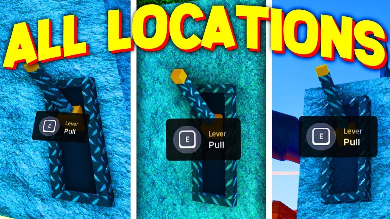 How To FIND ALL 5 LEVER LOCATIONS In Fisch TO OPEN ATLANTIS! (Fisch ...