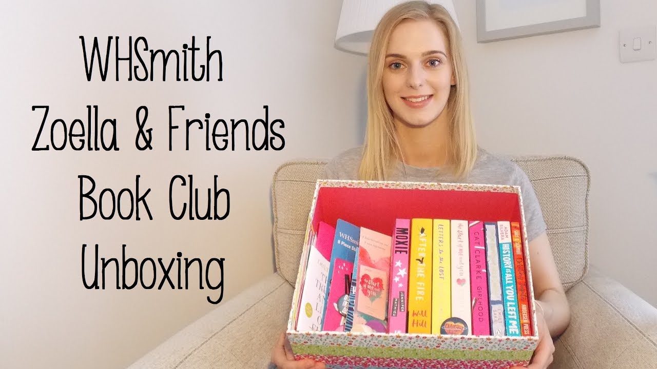 WHSmith Zoella & Friends Book Club: Unboxing | Janay Brazier - YouTube