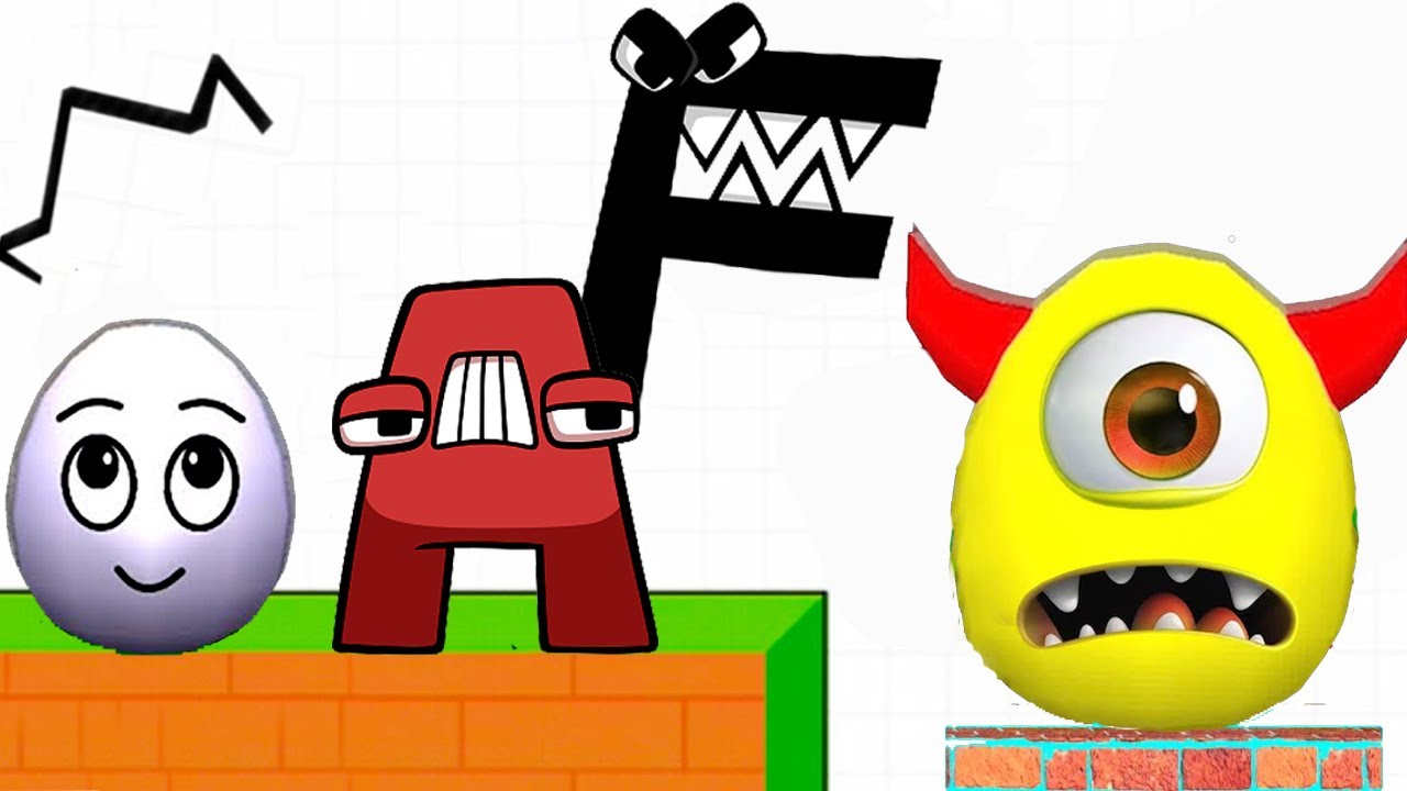 ALPHABET LORE in DRAW TO SMASH - YouTube