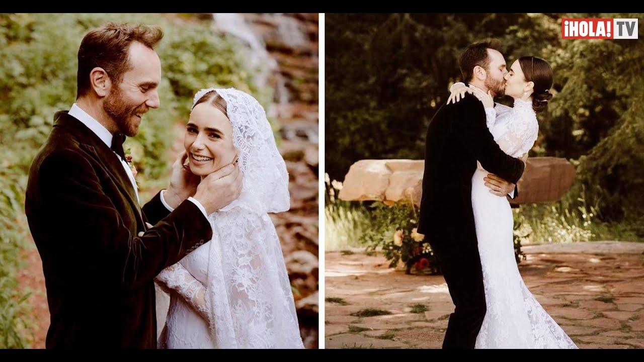 Lily Collins y Charlie Mcdowell se casaron en un bosque encantado en ...
