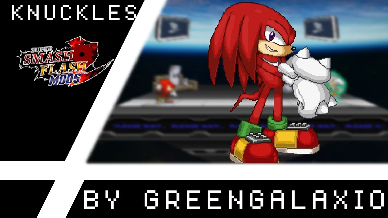 SSF2 0.9b Mods Knuckles Showcase By GreenGalaxio - YouTube
