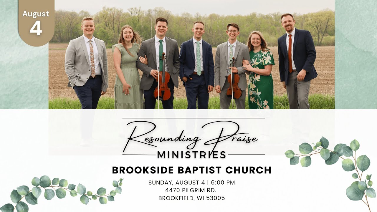 Resounding Praise Ministries – Sunday Evening Service 8/4/24 - YouTube