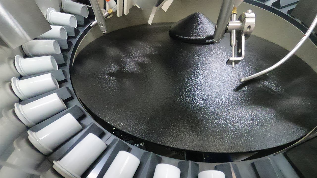 Vial Flip Cap Feed System - YouTube