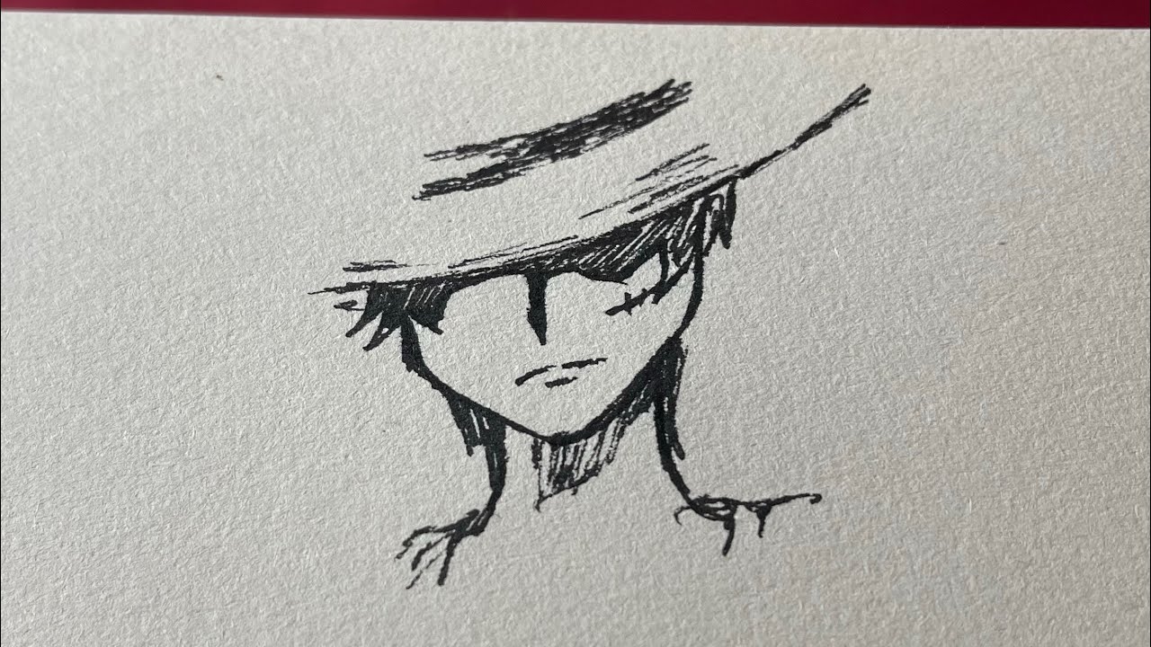 How to draw Luffy step by step - One piece | Drawing Guide - YouTube