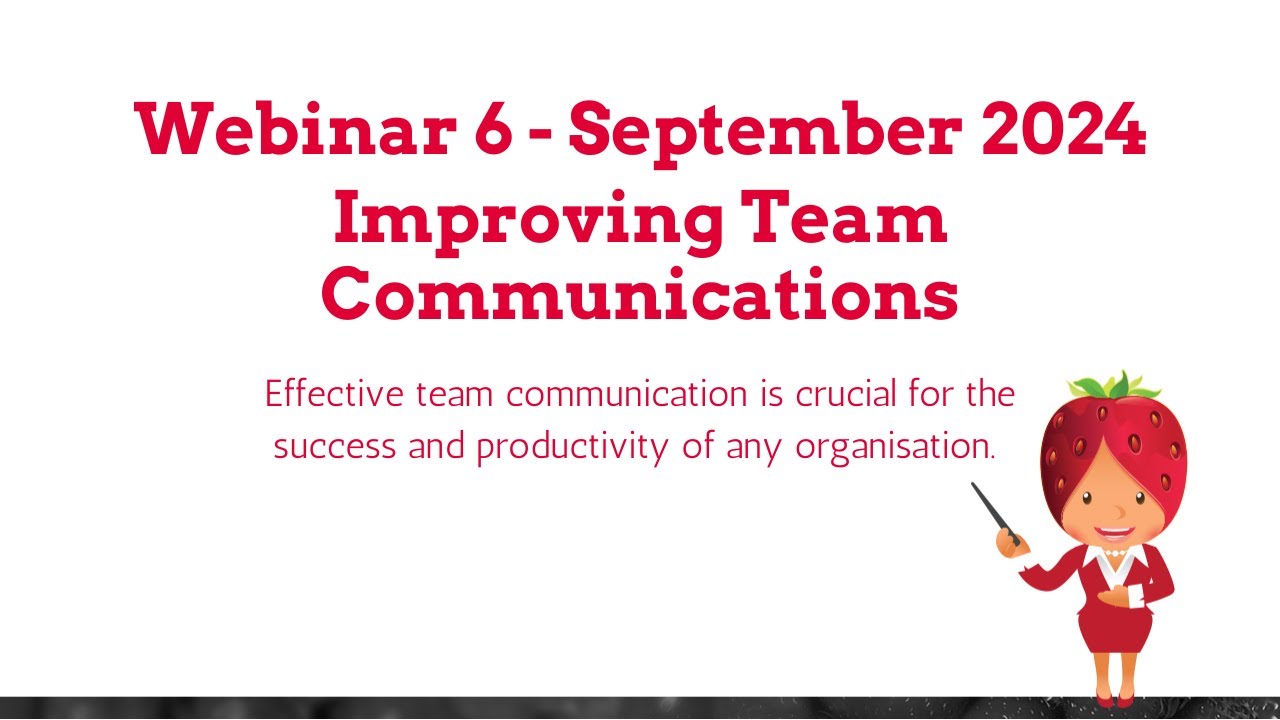 Improving Team Communication Webinar - YouTube