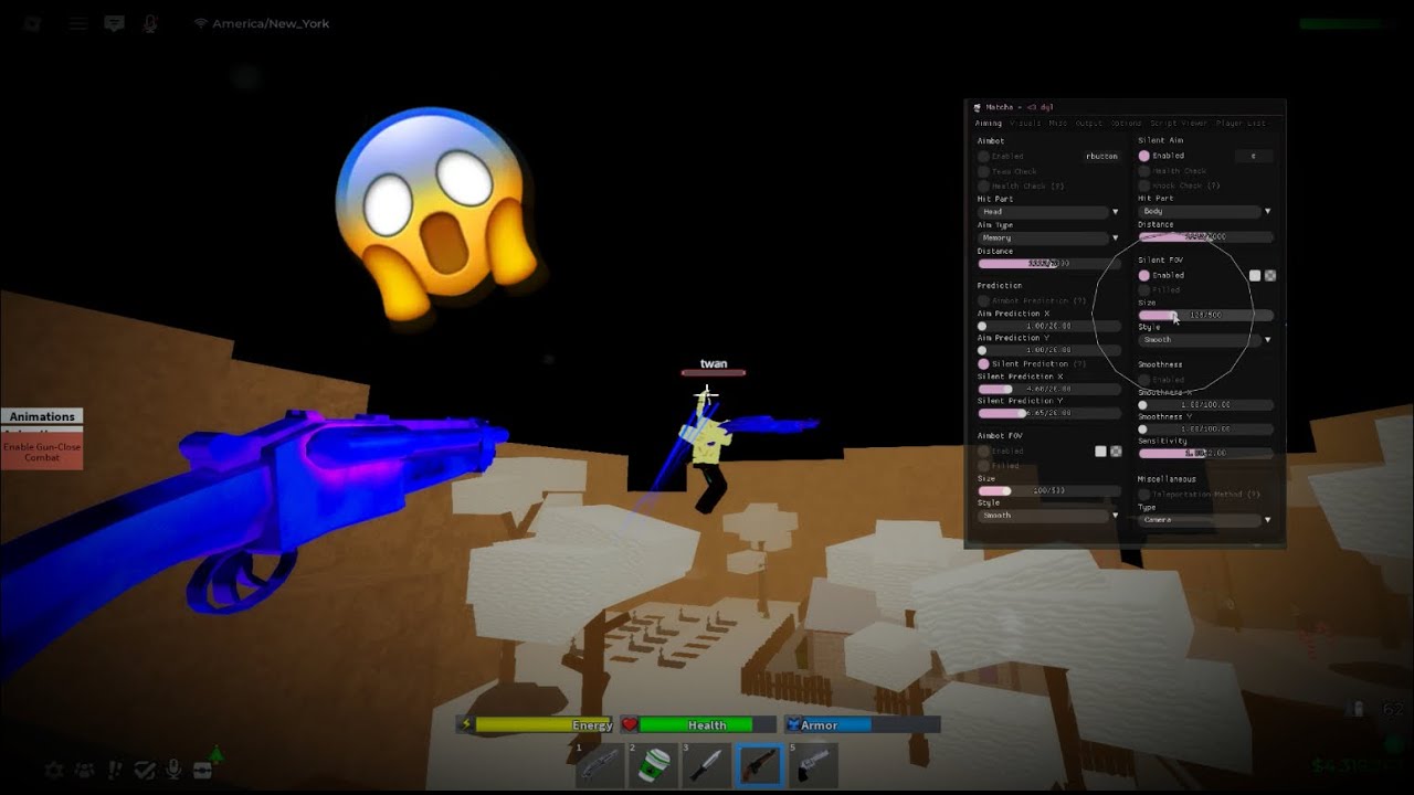 Slamming Da Hood COM With The Best CHEAT OUT *MATCHA* 😱 (Da Hood ...