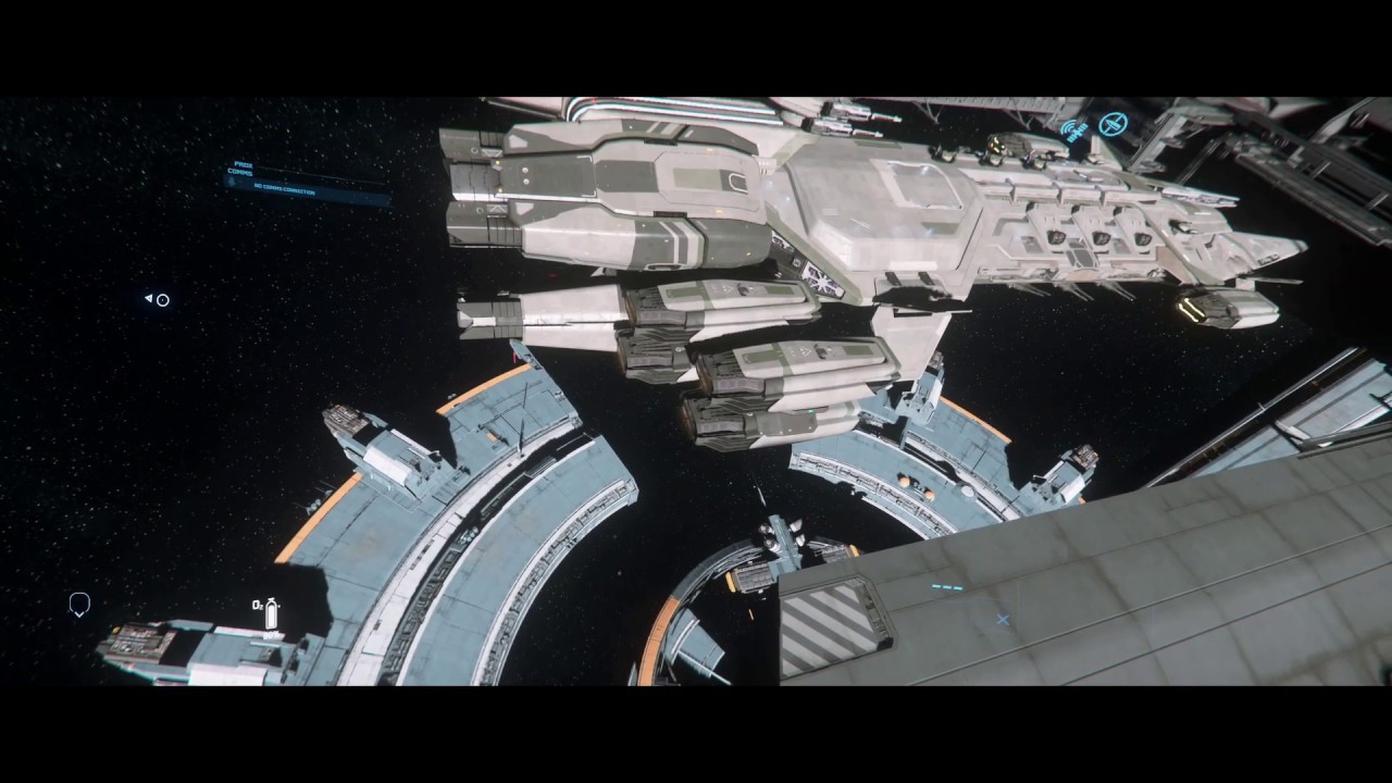 THE AEGIS DYNAMICS JAVELIN-CLASS DESTROYER @ BAIJINI POINT STATION ...