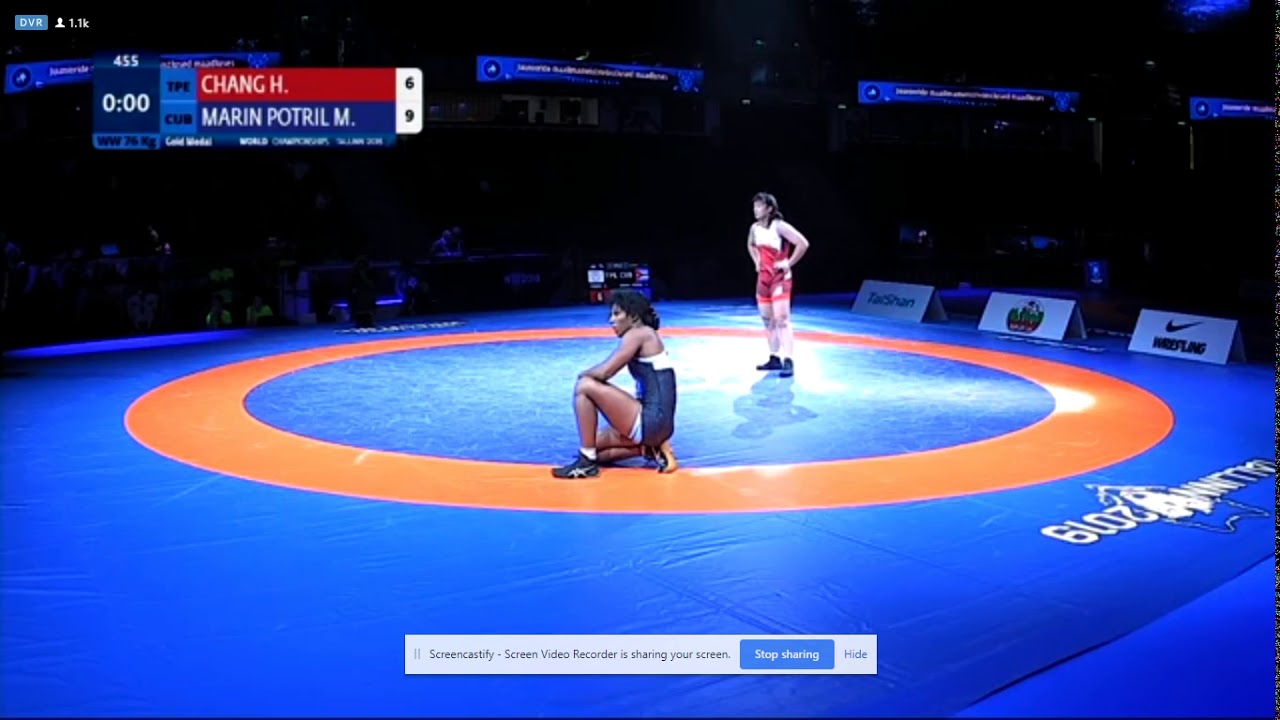 Milaimys, primera campeona mundial juvenil de lucha - YouTube