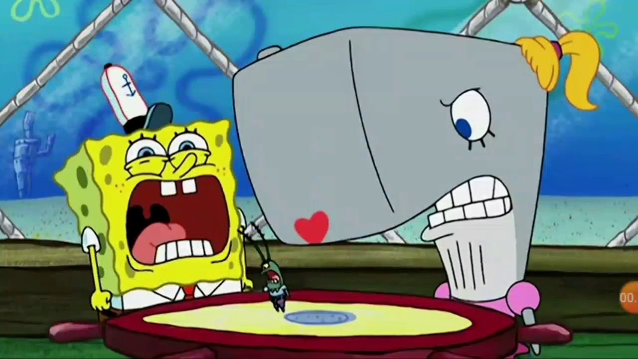 Spongebob:Man your Stations! red alarm! red alarm! take cover! (Wolf ...