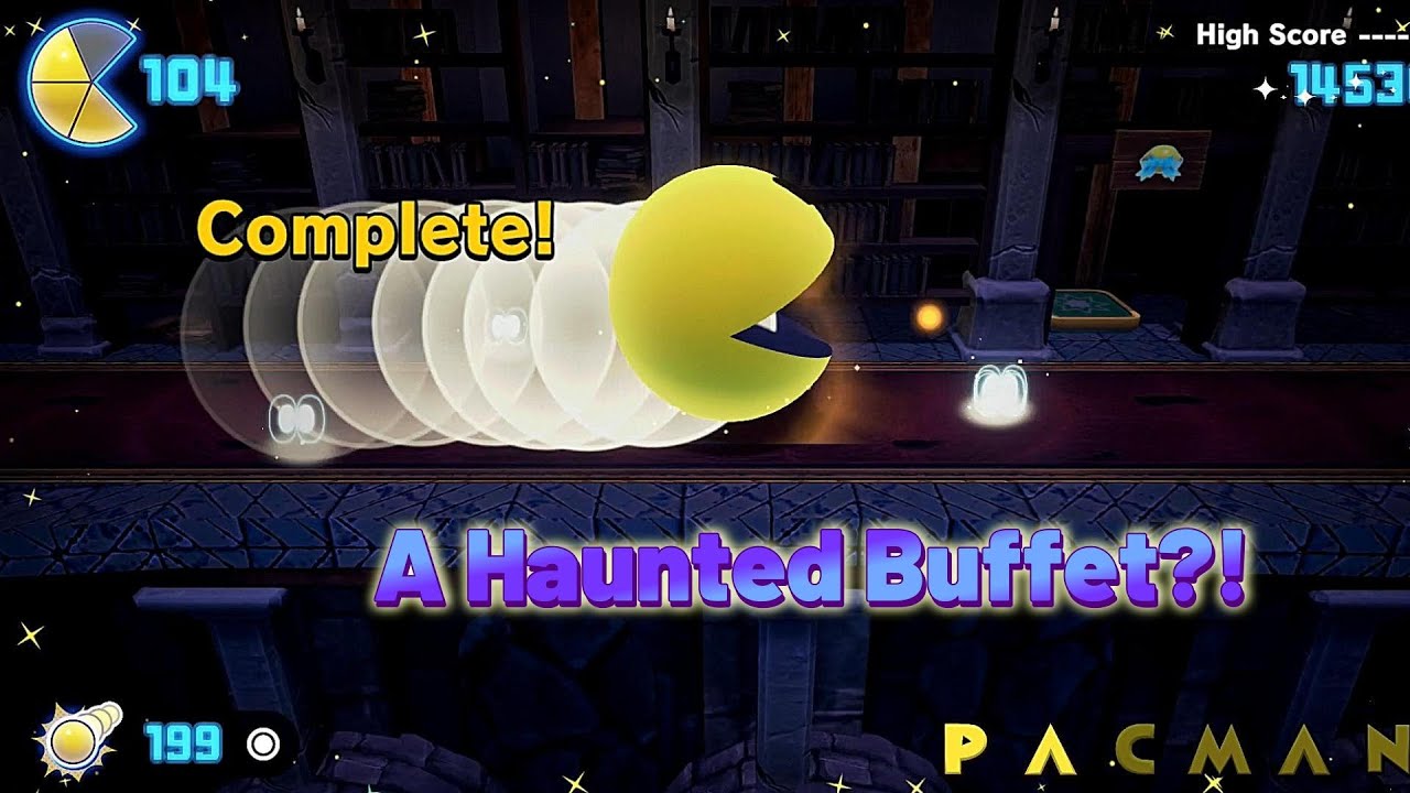 A Haunted Buffet - Let's Play Us SUM Pac-Man World Re-Pac Pt. 21 - YouTube