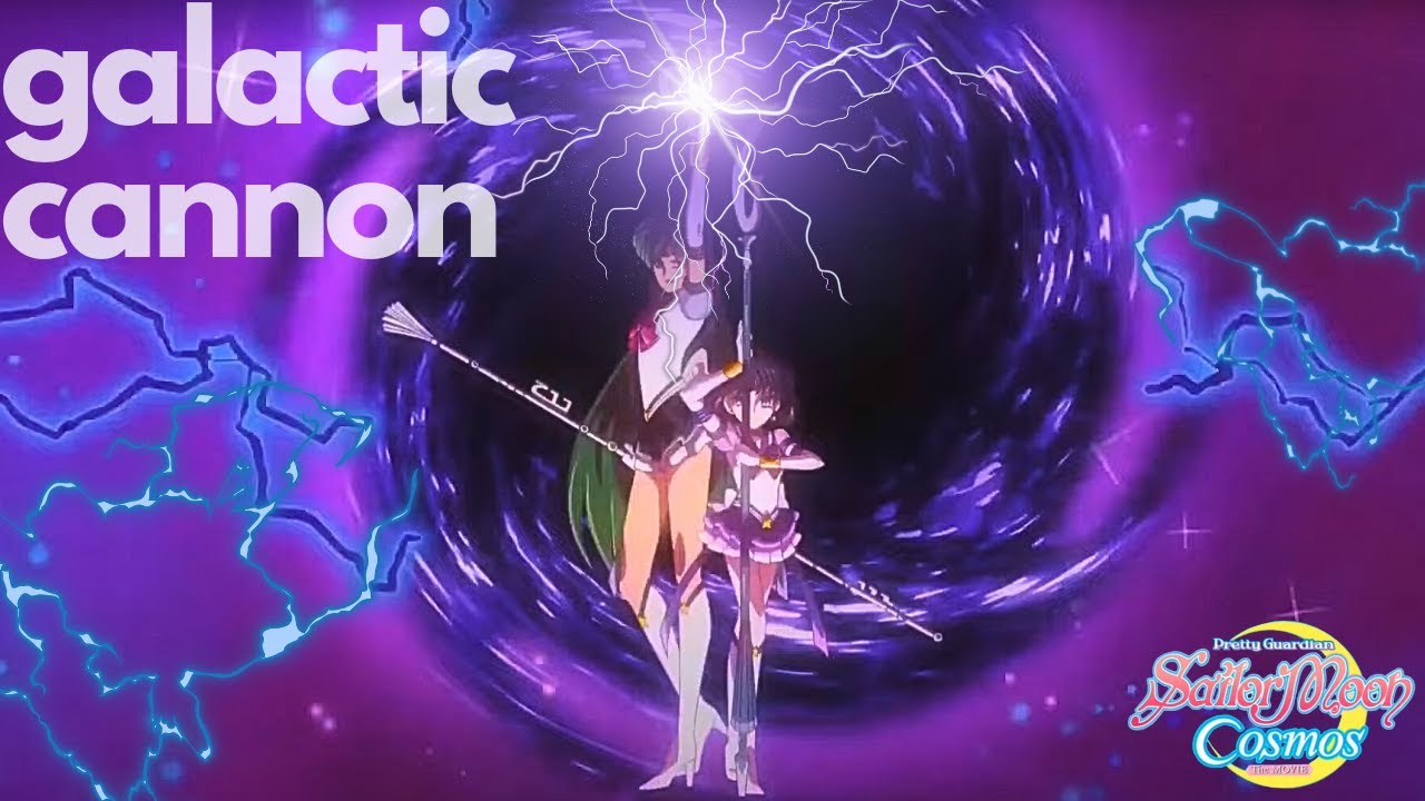 Evil Sailor Pluto and Sailor Saturn Attack! - Sailor Moon Cosmos - YouTube