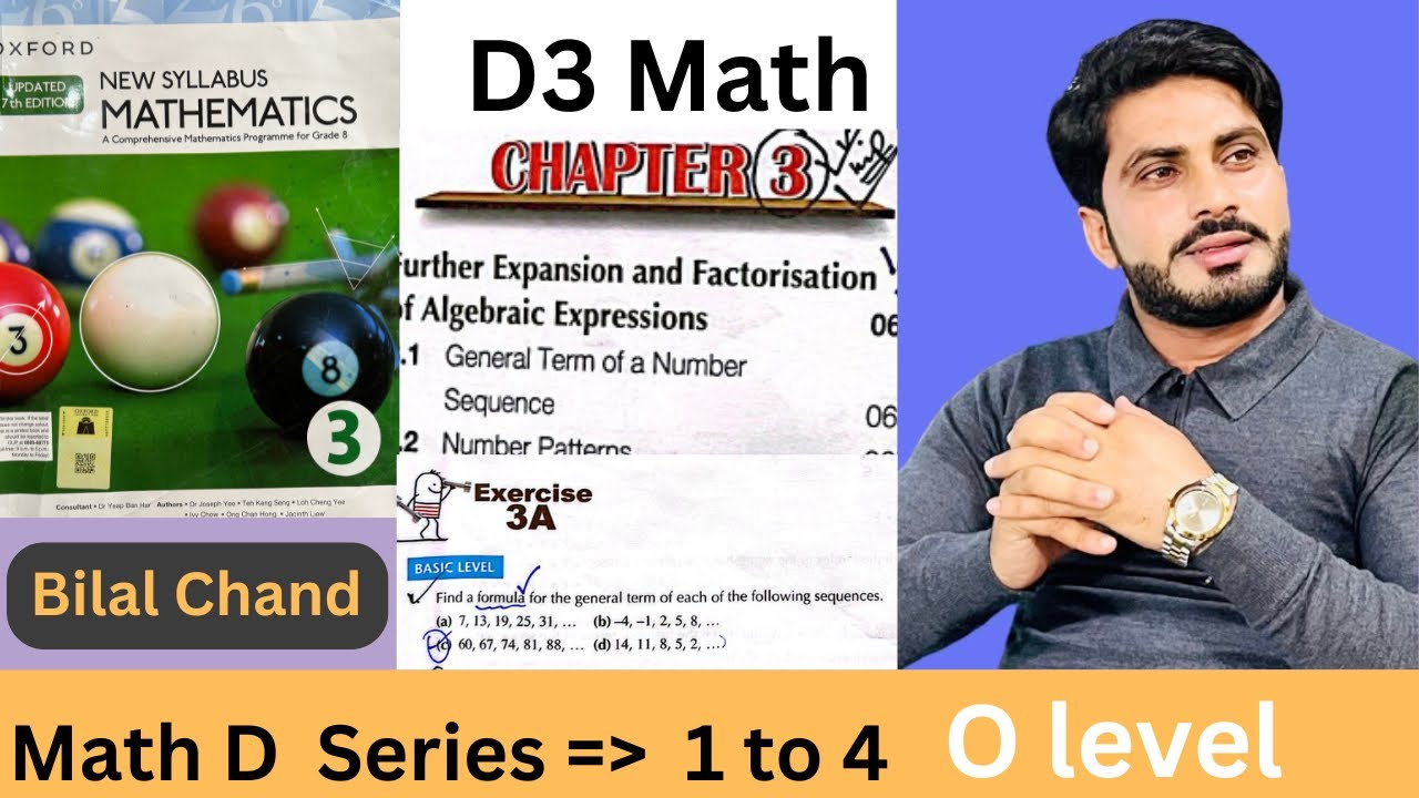 Mathematics 3A || New syllabus || Question No 1 (a,b,c,d) ||BilalChand ...