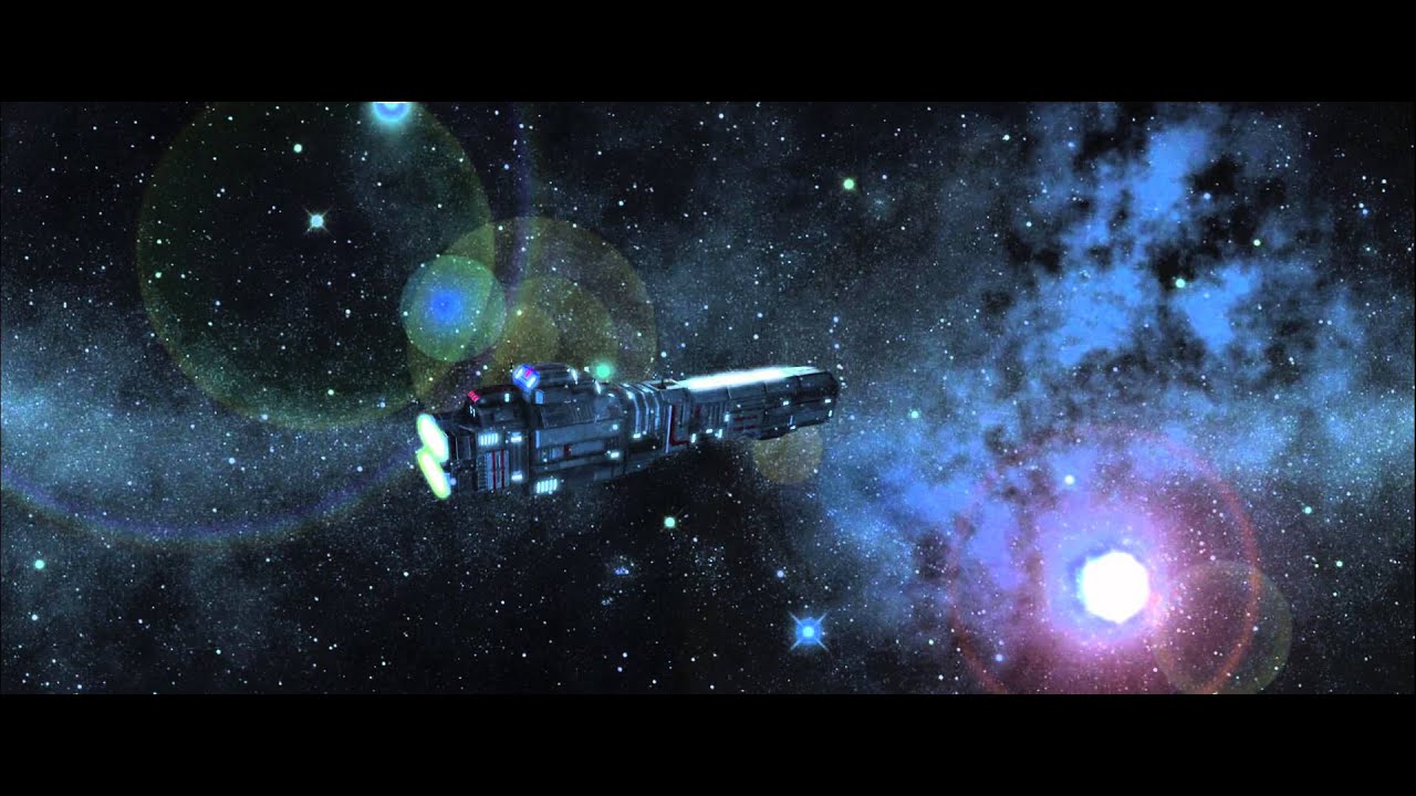 Spaceship Matte Painting Test - YouTube