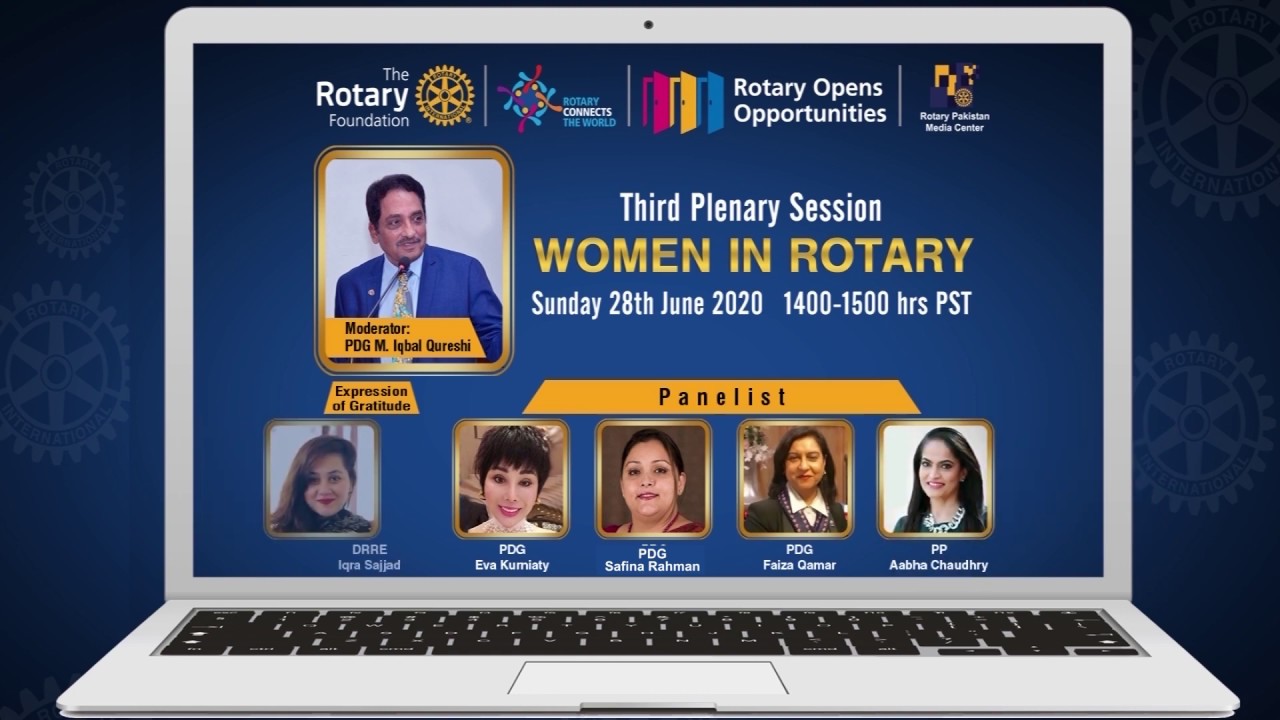 WOMEN IN ROTARY (DISCON 2020 RID 3271) - YouTube