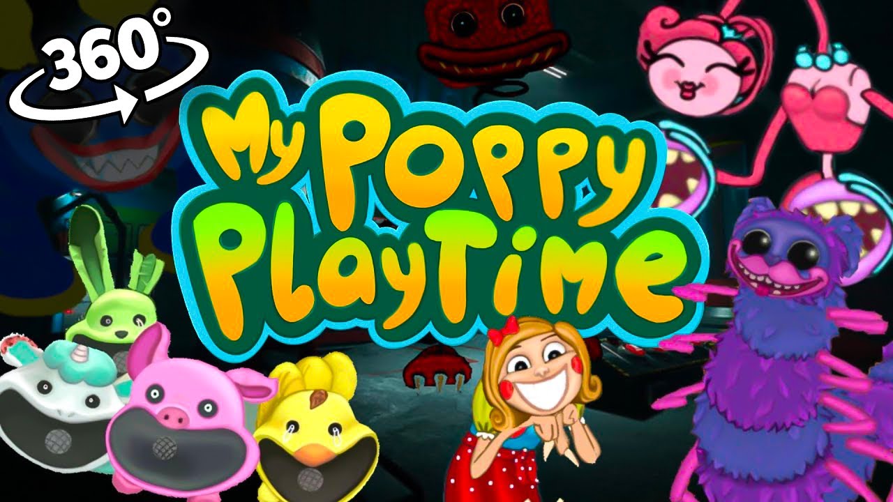 360º VR Exploring Poppy Playtime with My Singing Monsters! - YouTube
