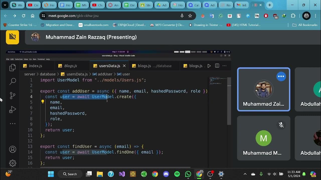 MongoDb session - YouTube