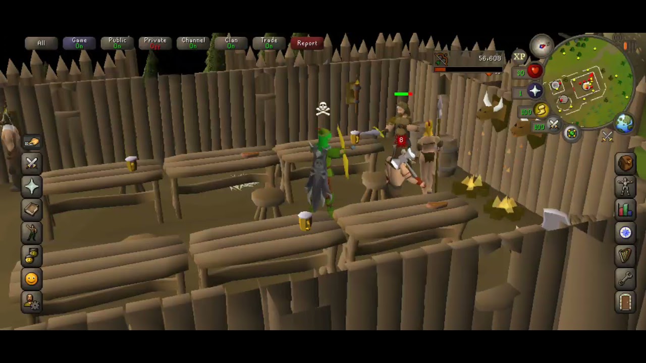 Old school runescape - pure archer progression - YouTube