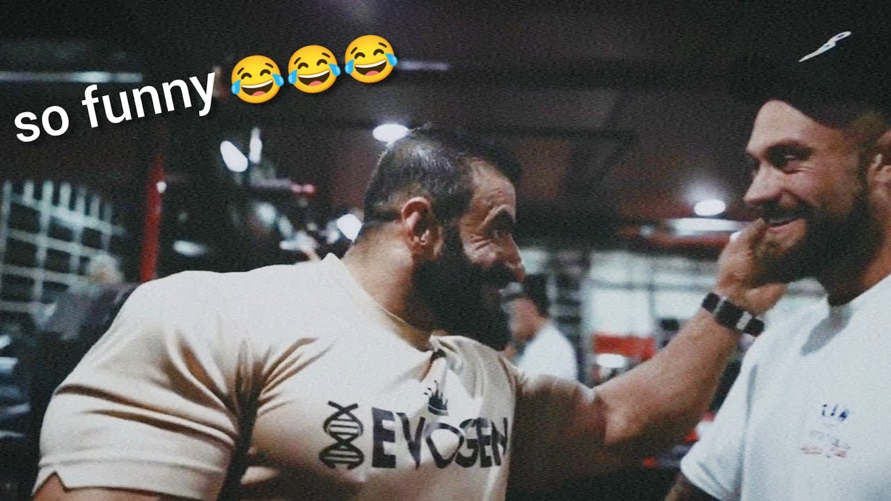 when Hadi choopan makes joke with Cbum(so funny)😂😂😝 - YouTube