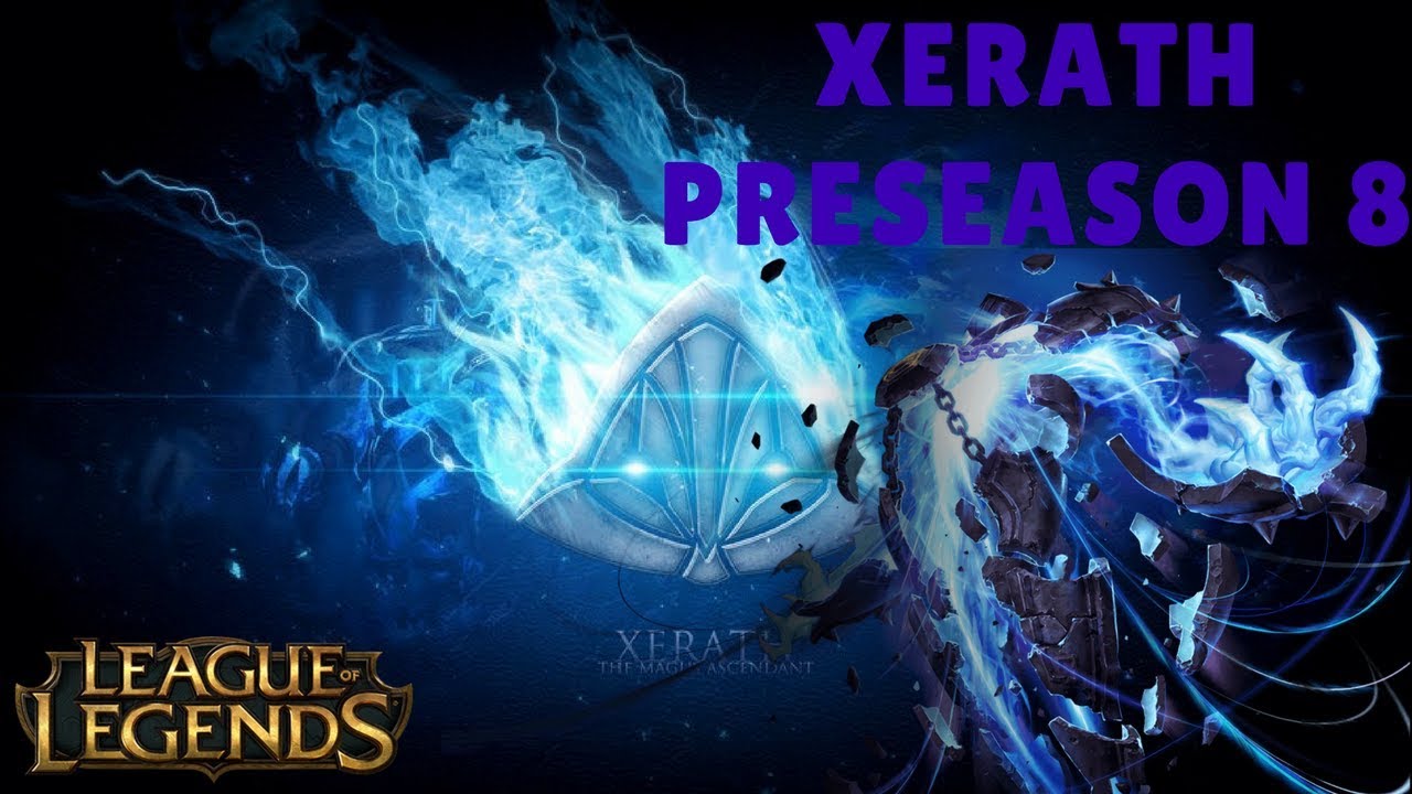 Xerath Preseason 8 Runes/Stream Highlights | League Of Legends W ...