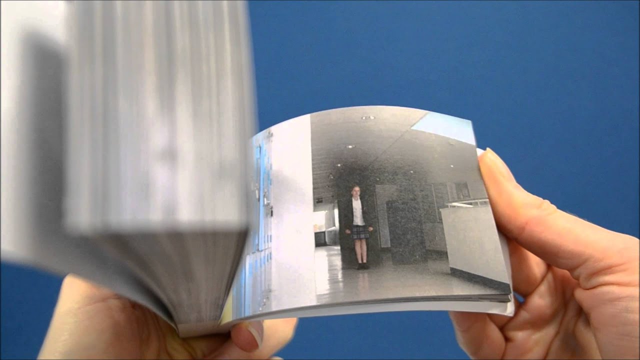 MOE Flip Book Walking through Corridor - YouTube