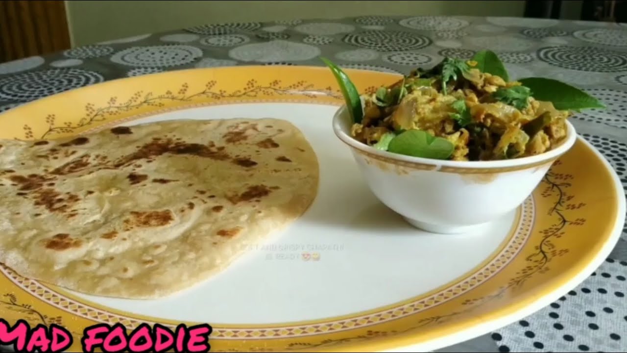 How to make chapathi at home | tasty chapathi | mad foodie - YouTube