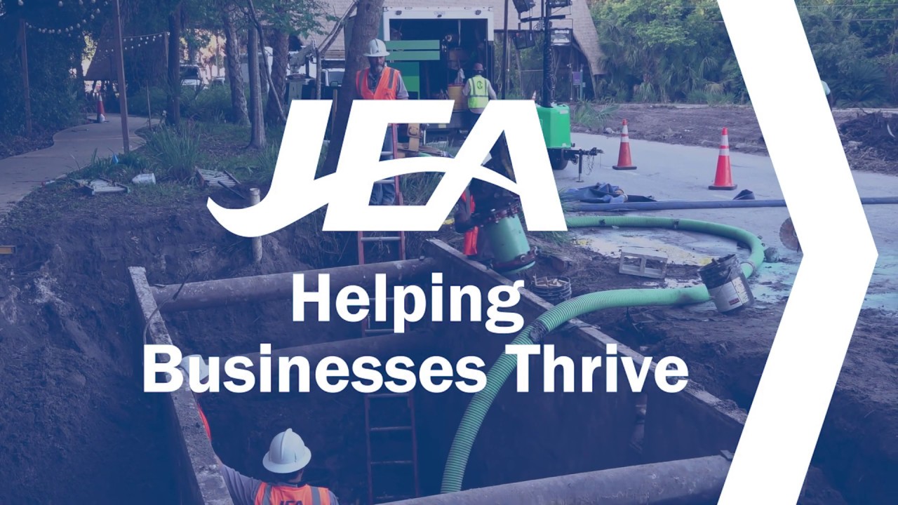 JEA installs a new 10" Water Meter at the Jacksonville ZOO - YouTube
