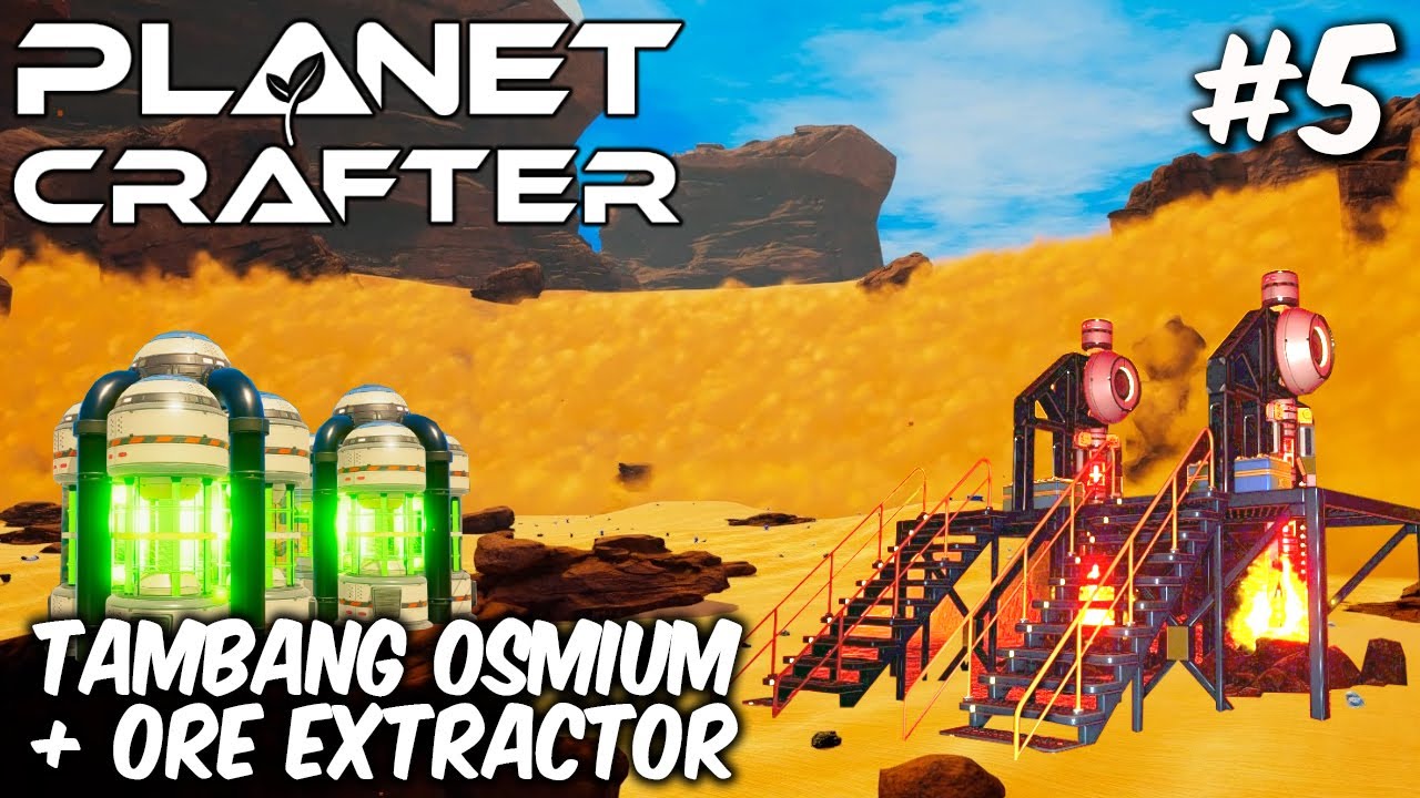 Tambang Osmium Bikin Ore Extractor dan Nuclear Reactor The Planet ...