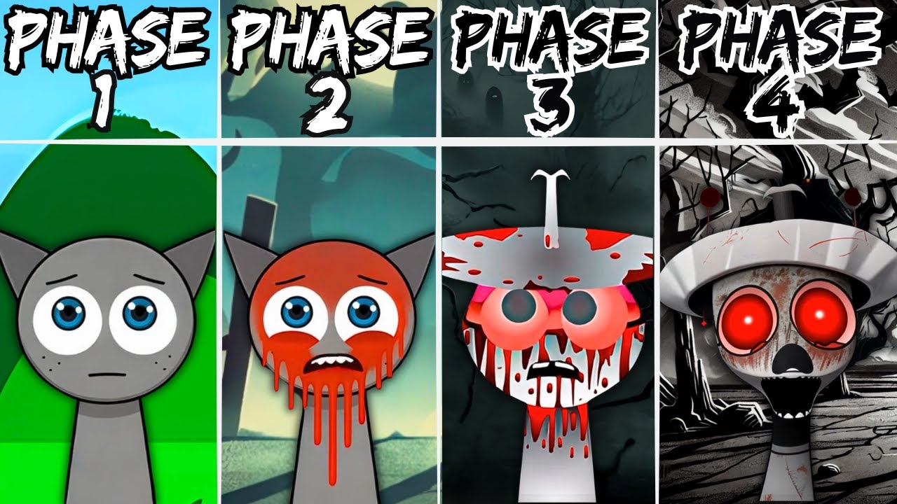Phase 1 VS Phase 2 VS Phase 3 VS Phase 4 VS Phase 5 in Incredibox ...