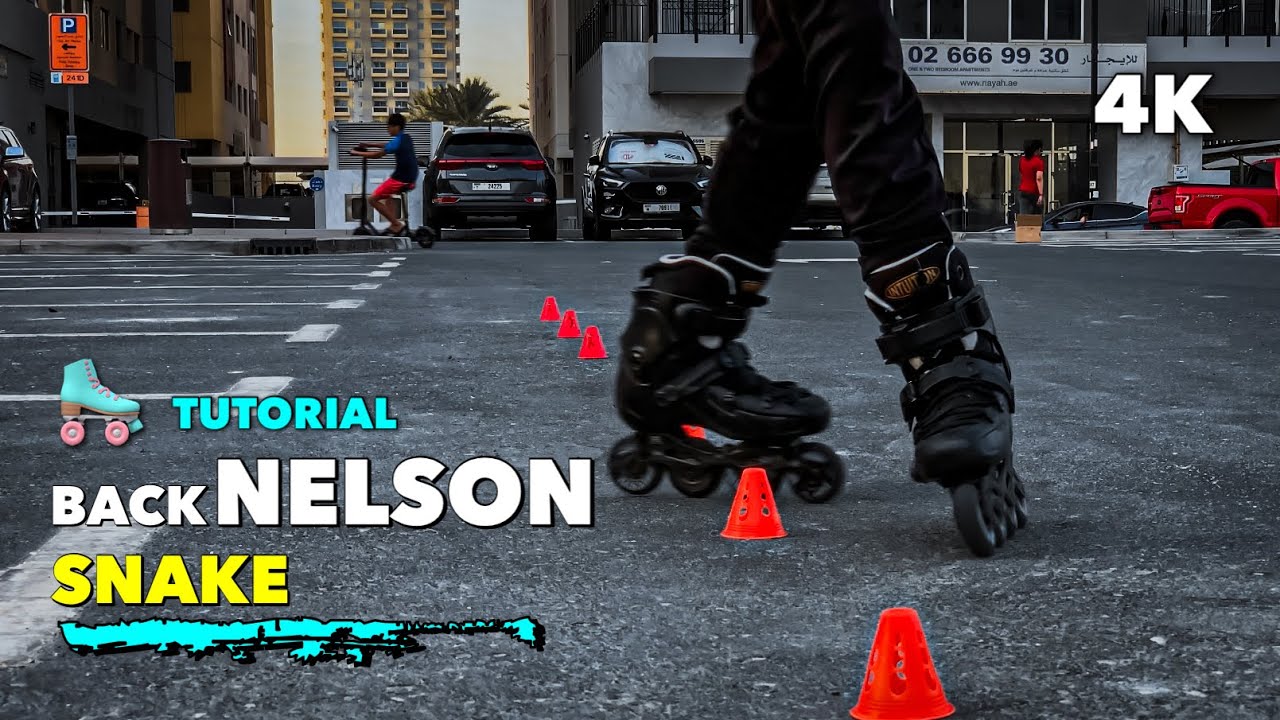 How to do Back Nelson Snake | Slalom Skating | Tutorial 4K - YouTube