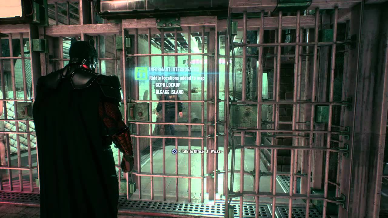 BATMAN ARKHAM KNIGHT-Crooked Cop?! - YouTube