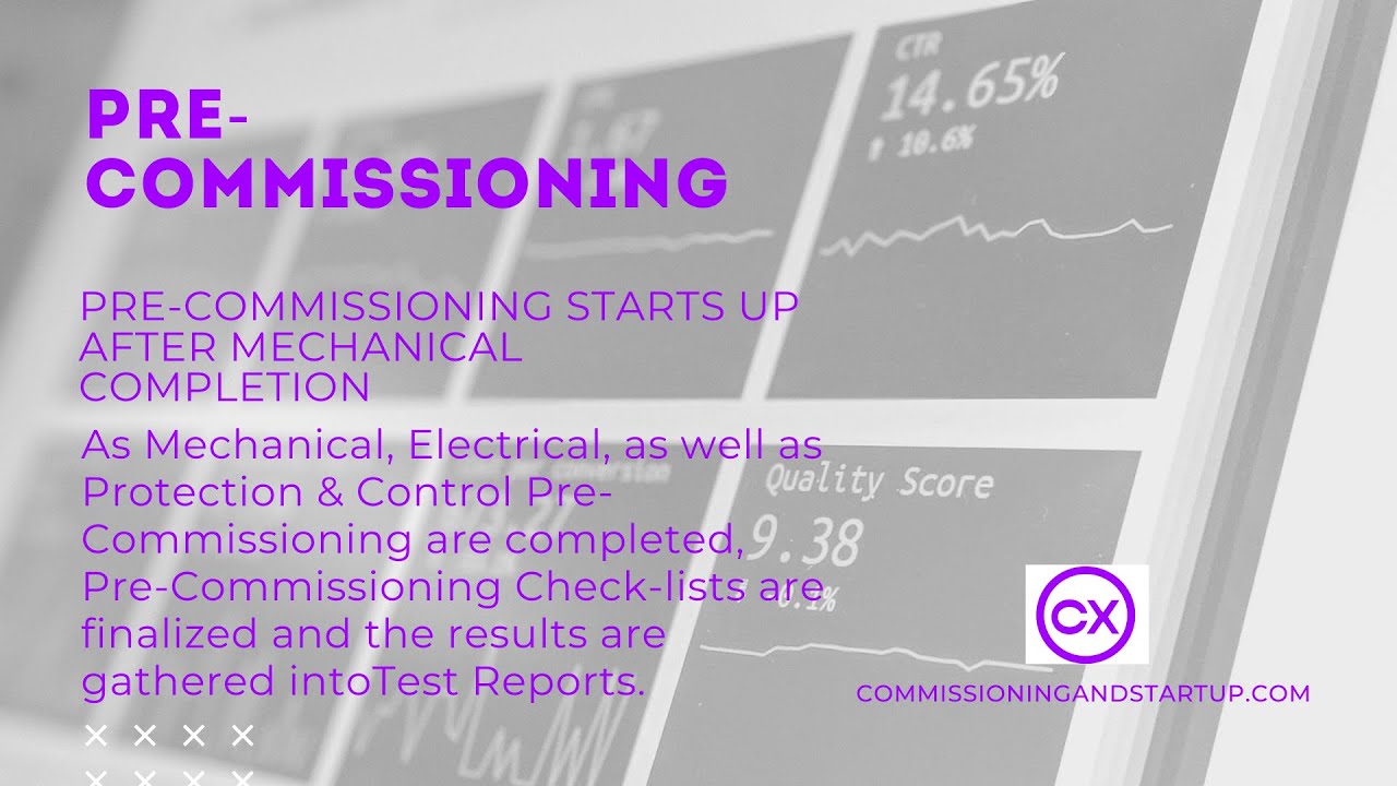 Pre-Commissioning- When Does Pre-commissioning Take Place, What ...