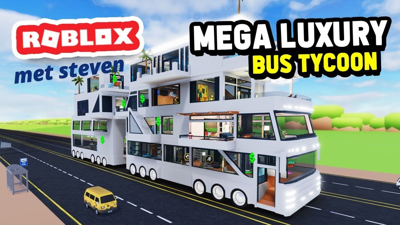 roblox luxury bus tycoon spelen - YouTube