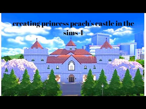 Princess Peach's castle speedbuild - YouTube