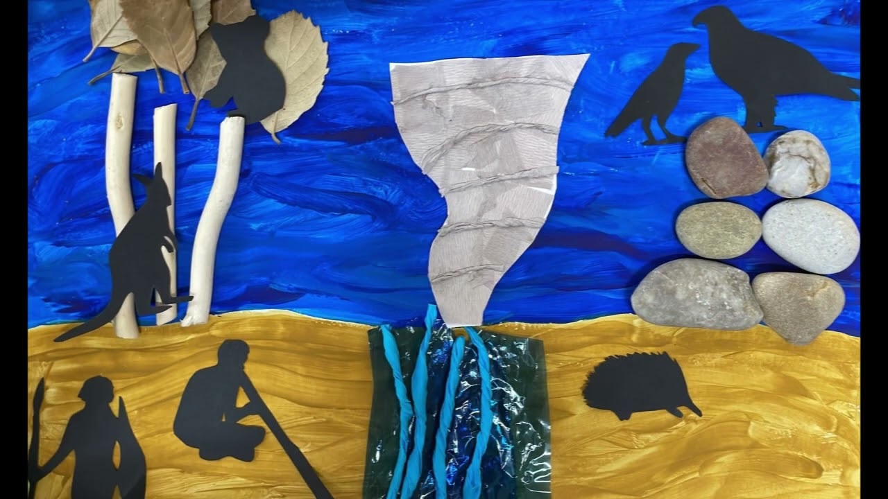 The story of Bunjil the Eagle by Pre-School Children - YouTube