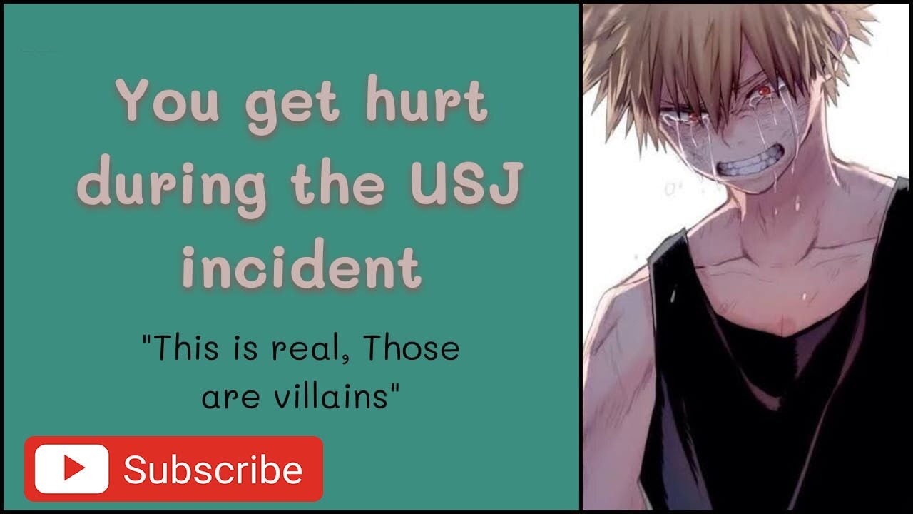You get hurt during the USJ incident - Bakugou x Listener MHA ASMR ...
