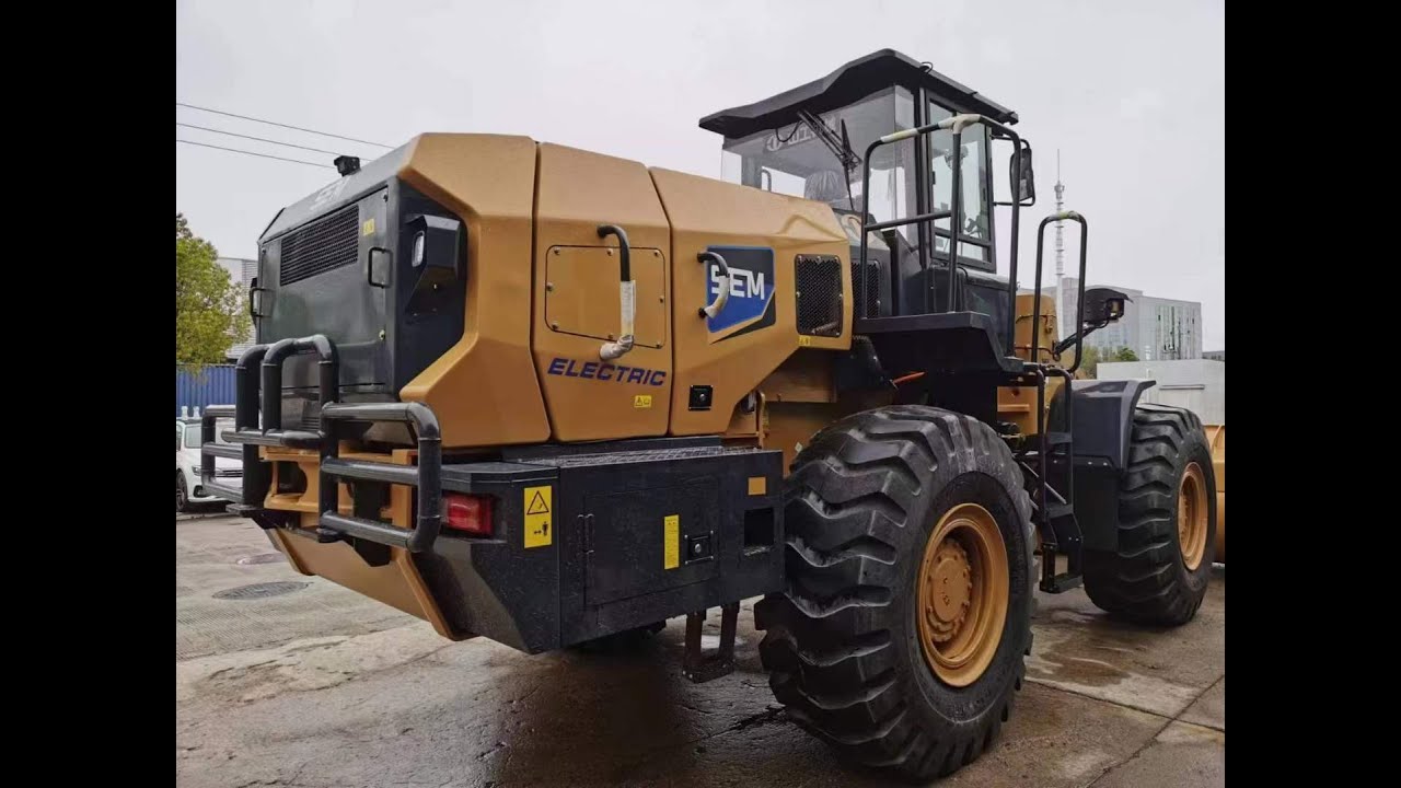 Caterpillar SEM Electric Wheel Loader 658F.🎉🎉 - YouTube