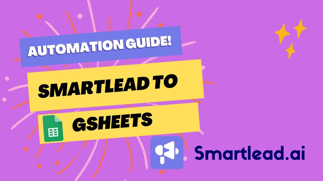 Automatically Push Data From Smartlead To GSheets - YouTube