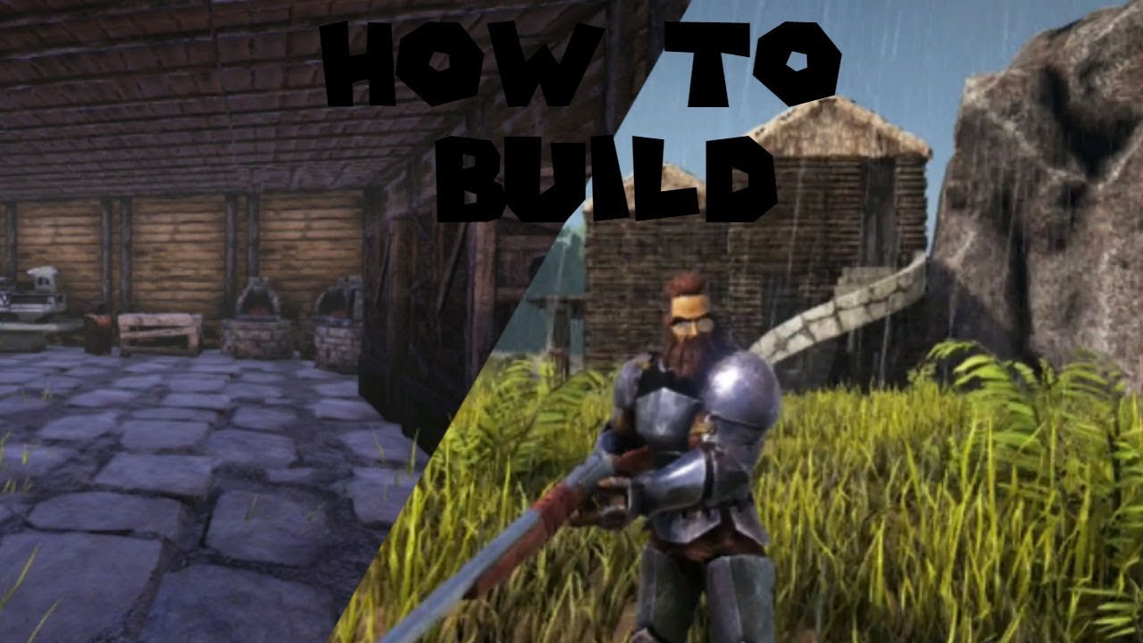 HOW TO BUILD A NICE LARGE HOUSE | ARK Survival Evolved - YouTube