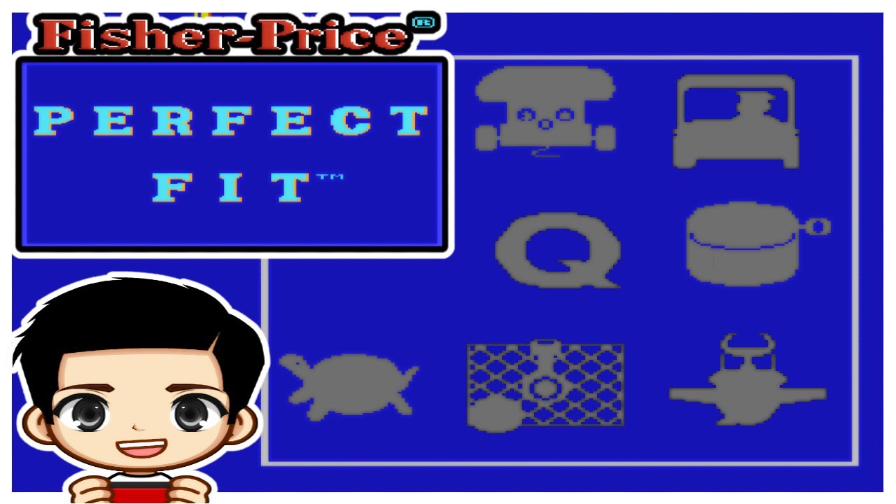 FISHER PRICE PERFECT FIT (NES) FULL GAME 100% RETRO GAME - YouTube