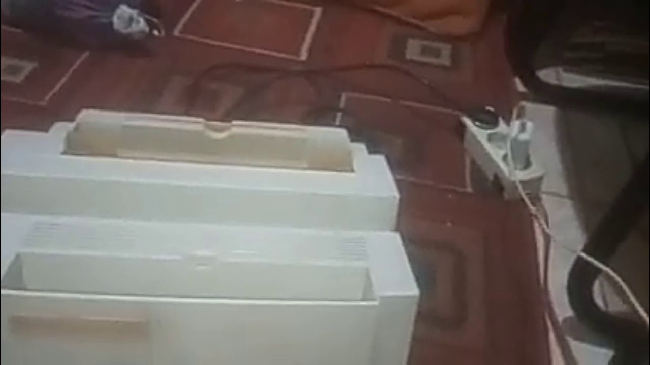 Printer hp laserjet 6L Pro - YouTube