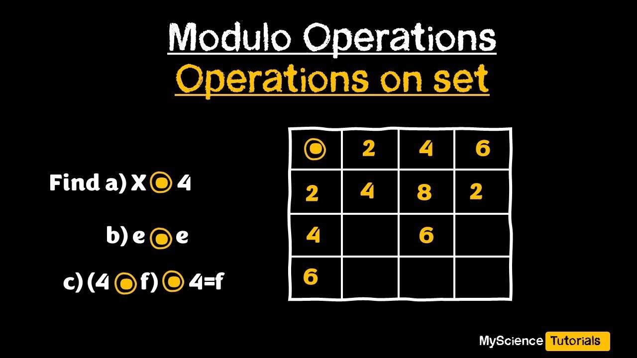 Modulo Operations on Real numbers - Waec Past questions and answers - YouTube