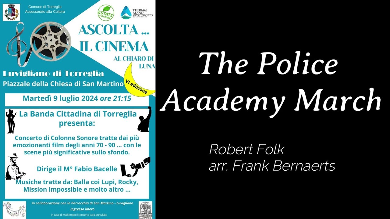 "The Police Academy March" Robert Folk, arr. Frank Bernaerts - YouTube