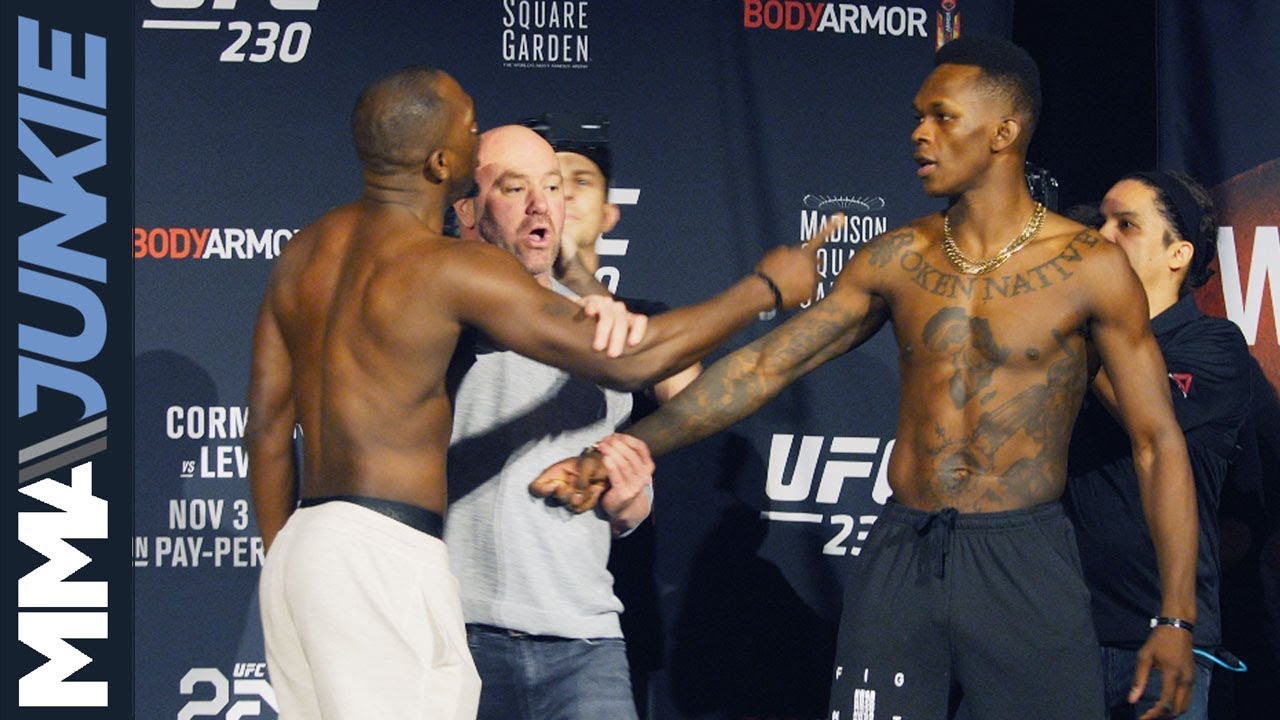 UFC 230: Ceremonial weigh in highlight - YouTube