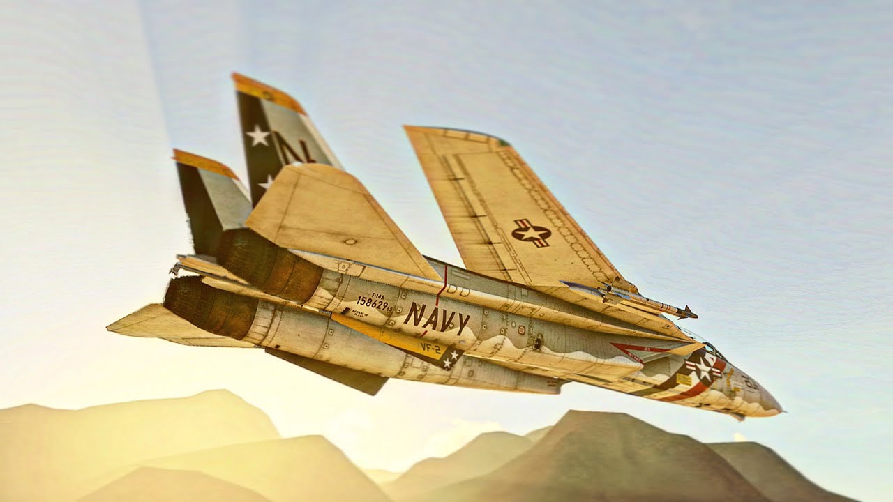 My First F-14 kill experience - YouTube