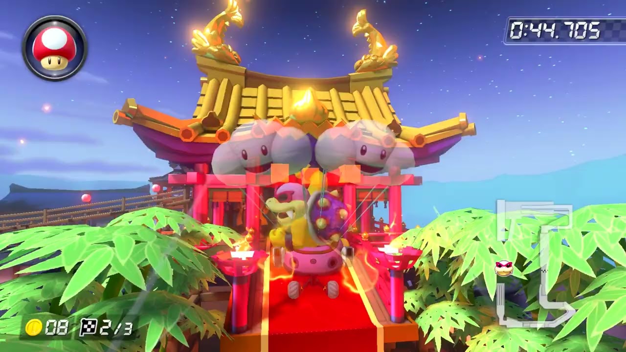 Tour Ninja Hideaway [200cc] - 1:26.481 - Kisaragi (Mario Kart 8 Deluxe ...
