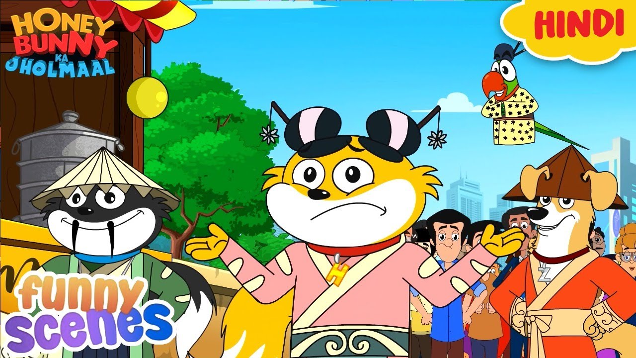 Honey Bunny Funny Scenes | Cartoon For Kids | Compilation - 25 | बच्चो ...