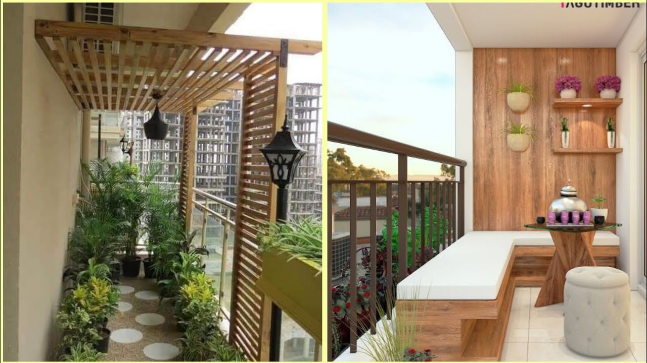 Modren Bolcony Design Garden Decoration Design - YouTube